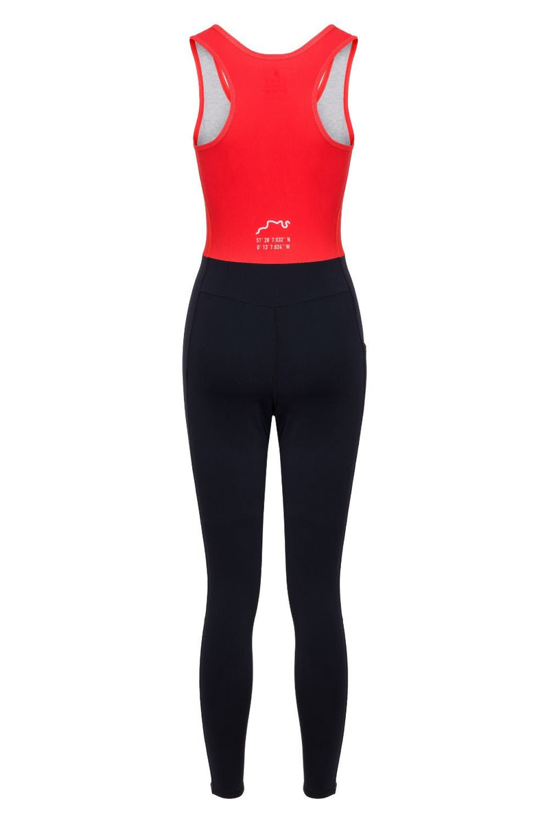 The H20 Winter Rowing Suit (Women/Orange) | Women's Unisuits | Crewroom