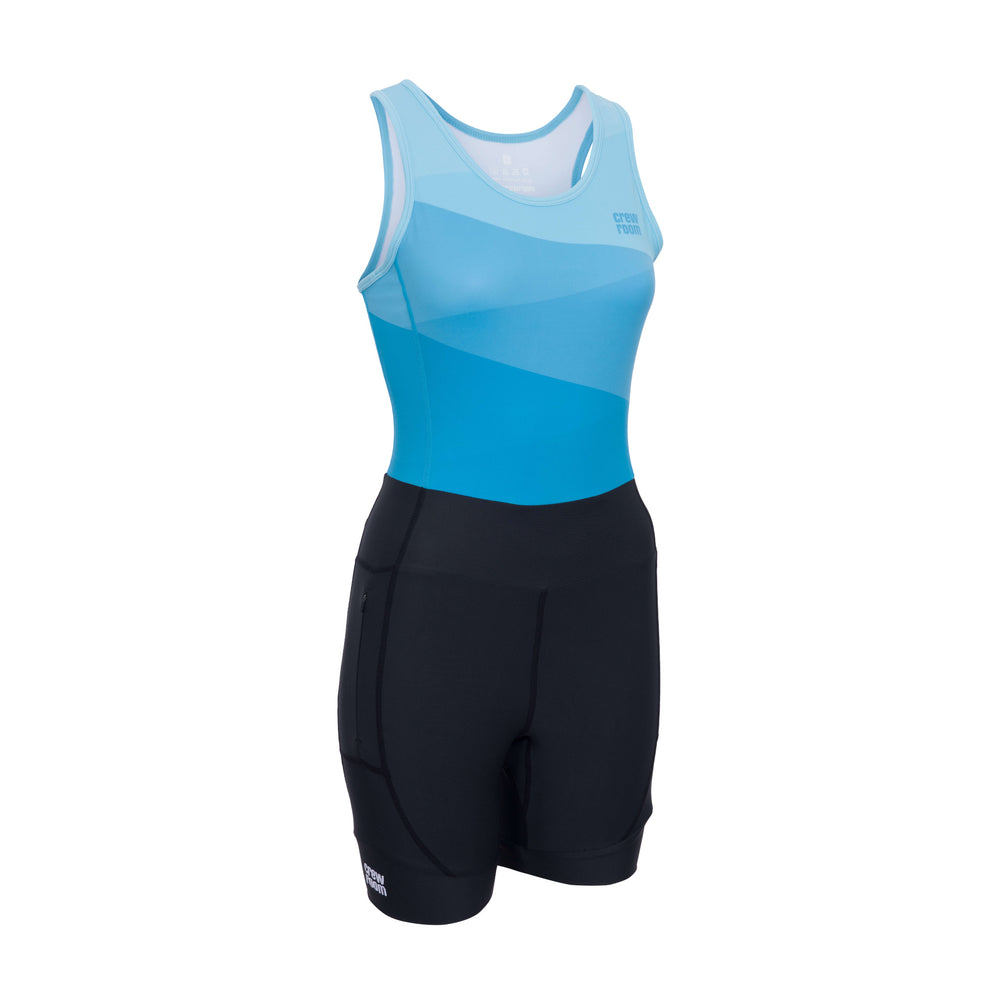 The Ultra Rowing Suit (Women/Mount Blue) | Rowing Unisuits | Crewroom